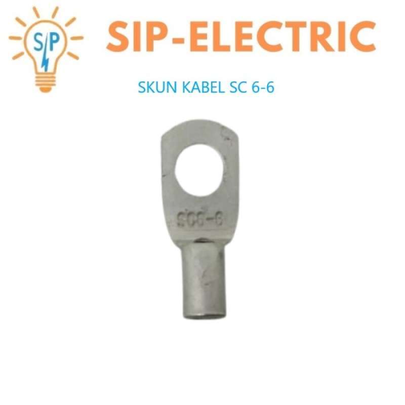 Jual Skun Kabel Sc 6 - 6 Doff Sekun M6 Cl Cable Lug 6mm Tembaga Asli Di Seller Sip_electric ...