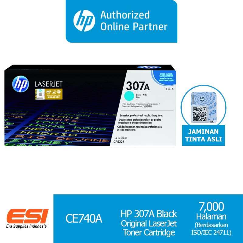 Jual HP 307A Black Original LaserJet Toner Cartridge (CE740A) - BLACK di Seller Era Supplies ...