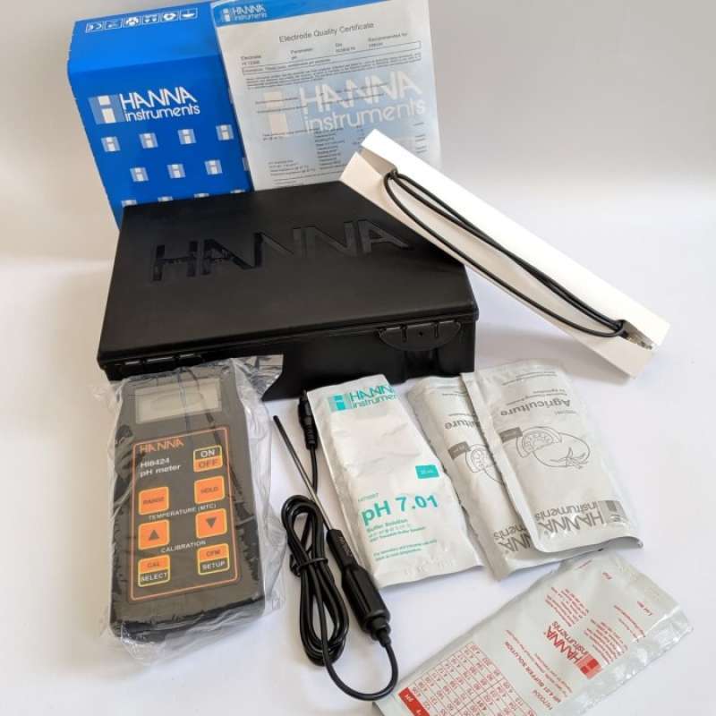 Promo portable pH meter hanna HI 8424 Diskon 33% di Seller Anes Medika Center - Tugu Selatan ...