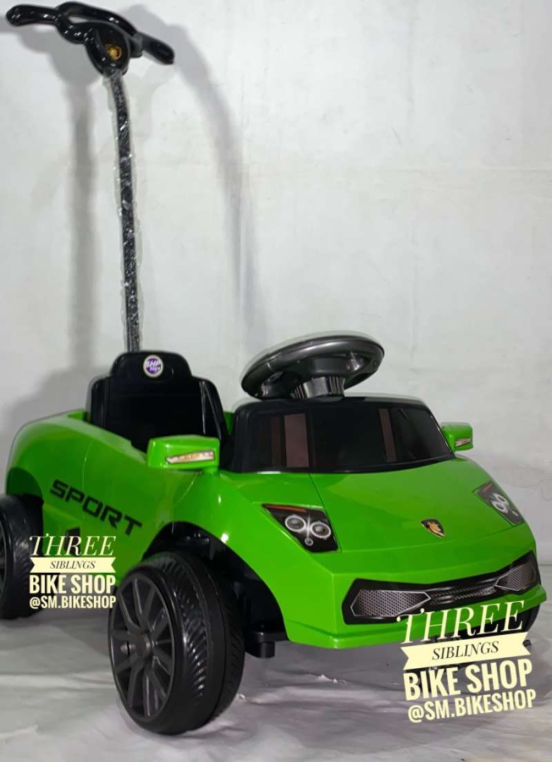 Jual Mobil-Mobilan Anak Shp Disertai Musik Dan Dorongan Warna Hijau ...