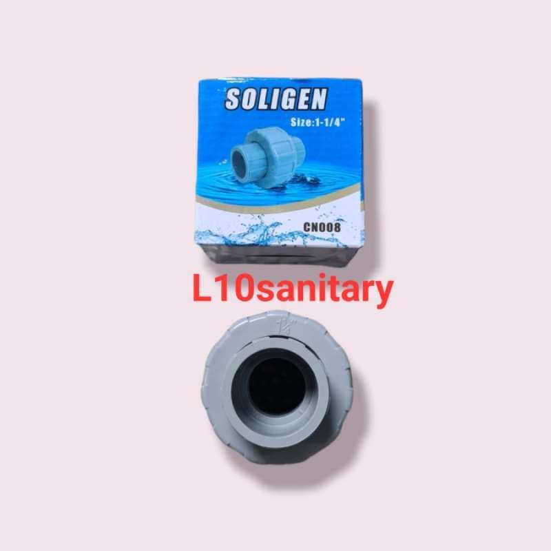 Promo Watermur Pvc Soligen 11/4 Inch / Water Mur Pompa Polos Union 1.25 ...