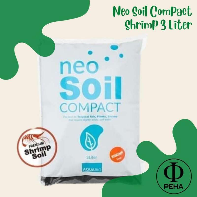 Jual Neo Soil Compact Shrimp 3l Aquario Soil Aquascape Media Substrat ...