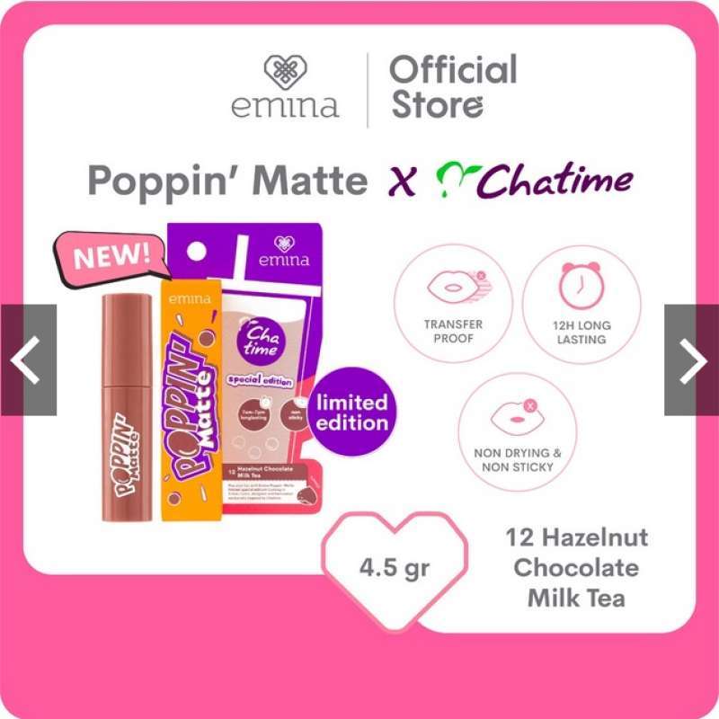 Emina Chatime Lengkap Harga Terbaru Juni 2024 | Blibli