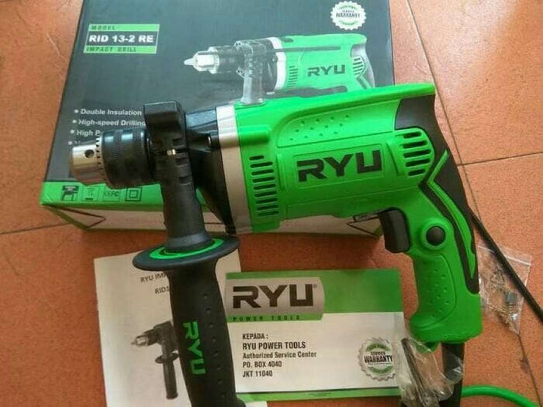 Promo Tekiro Ryu Rid 13-2 Mesin Bor Tembok Beton Besi Kayu 13Mm Heavy ...