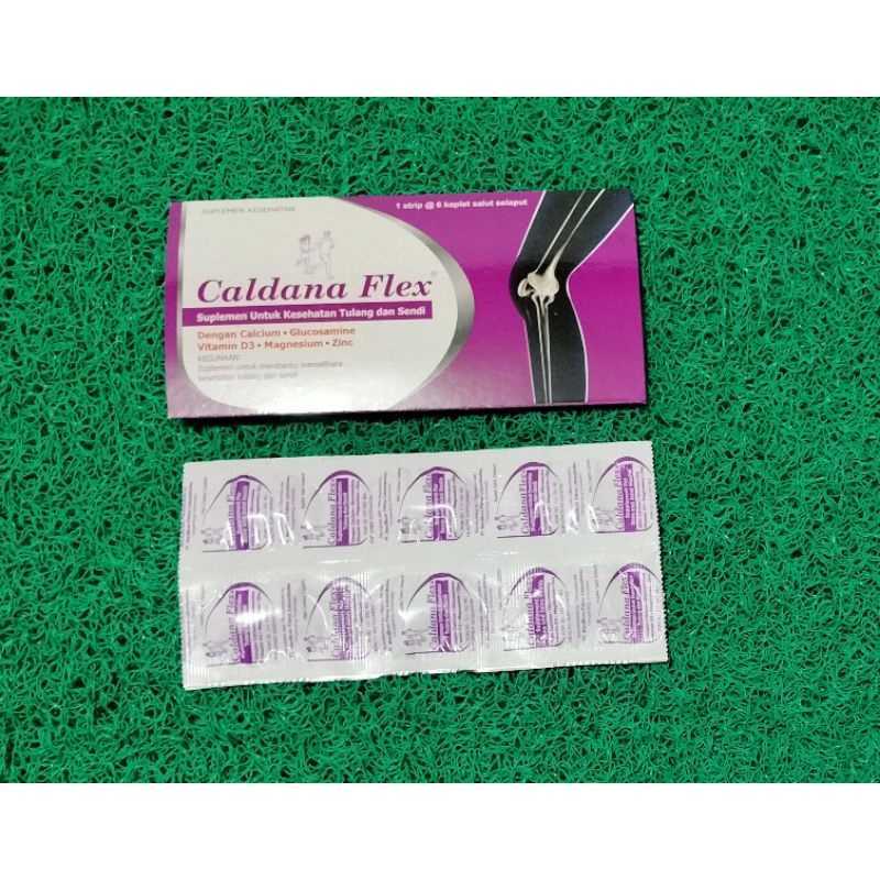 Jual Caldana Flex 6 Kaplet - Suplement Tulang dan Sendi - Apotek Embun ...