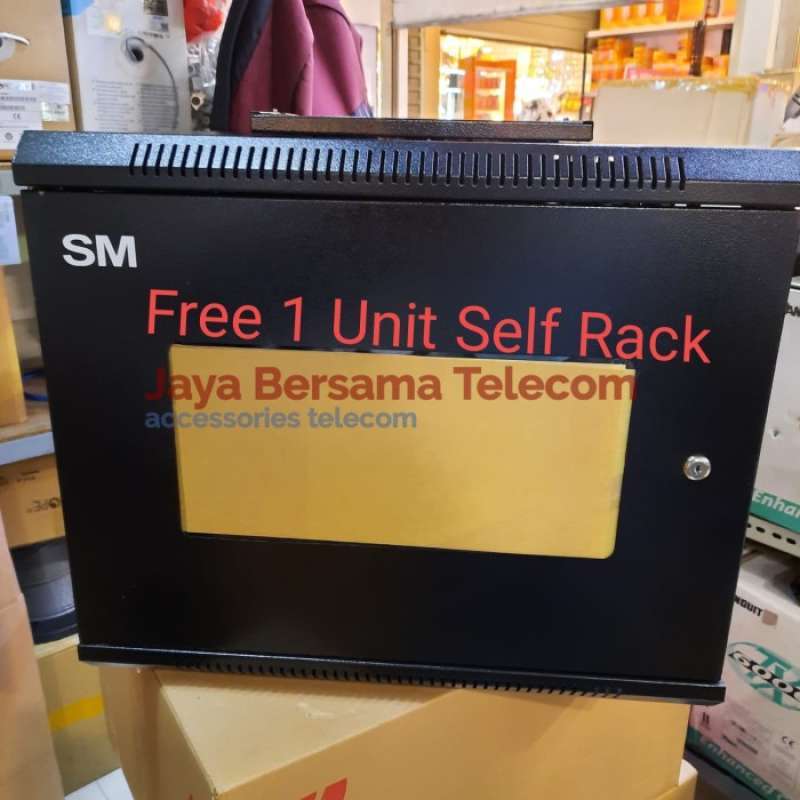 Promo Rack Server 9U/Rack Wallmount Cabinet 9U Depth 450 Diskon 23% di Seller Moni Store - Duri ...