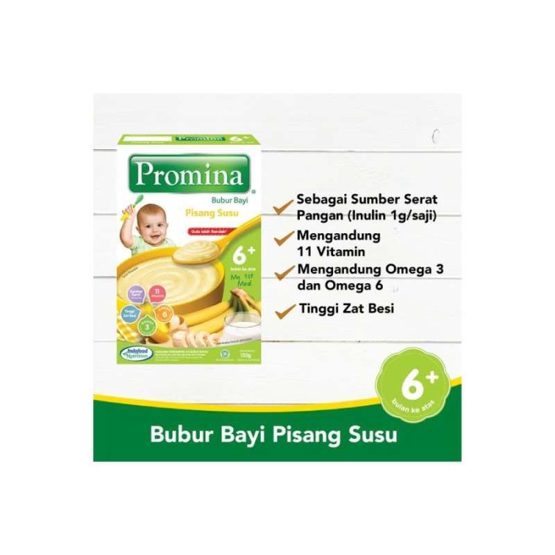 Jual Promina 6+ Pisang Susu 120g Di Seller Jayaabadisolo Official Store ...