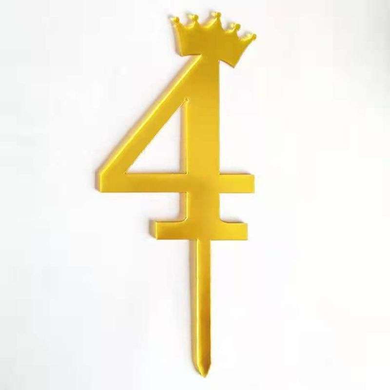 Jual CAKE TOPPER ANGKA NUMBER GOLD ONE TWO THREE FOUR FIVE SIX SEVEN ...