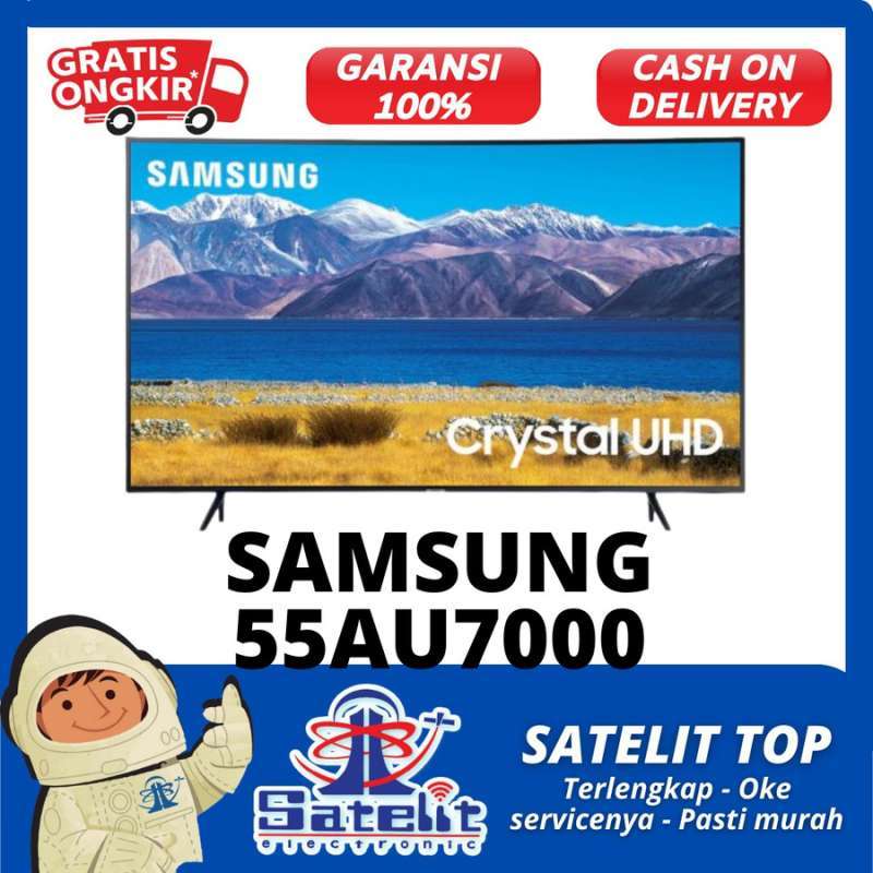 Jual Samsung Led Tv 55 Inch Ua55au7000kxxd Smart Tv 4k Uhd Di Seller Satelit Electronic Official ...