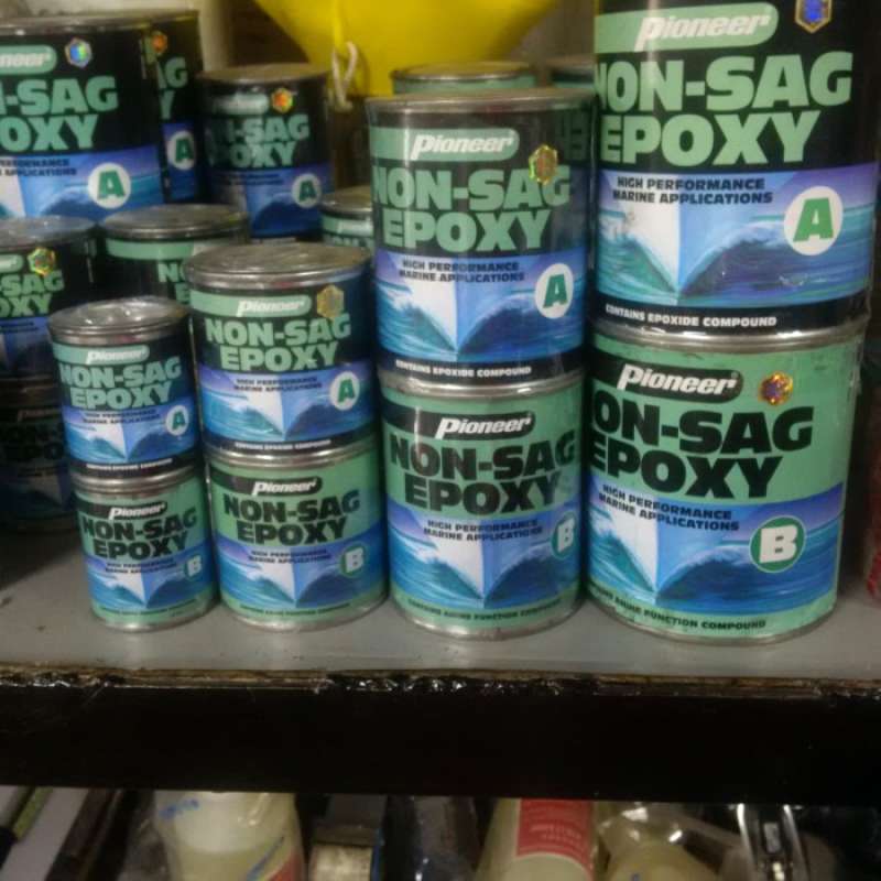 Promo lem epoxy non sag / epoxy pioneer ukuran 400gram Diskon 23% di ...