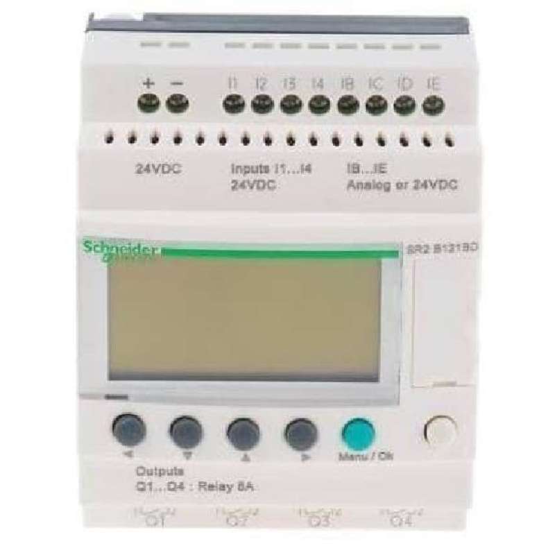 Jual Schneider Smart Relay Zelio 24 Vdc 12 I O Sr2b121bd Di Seller Volt ...