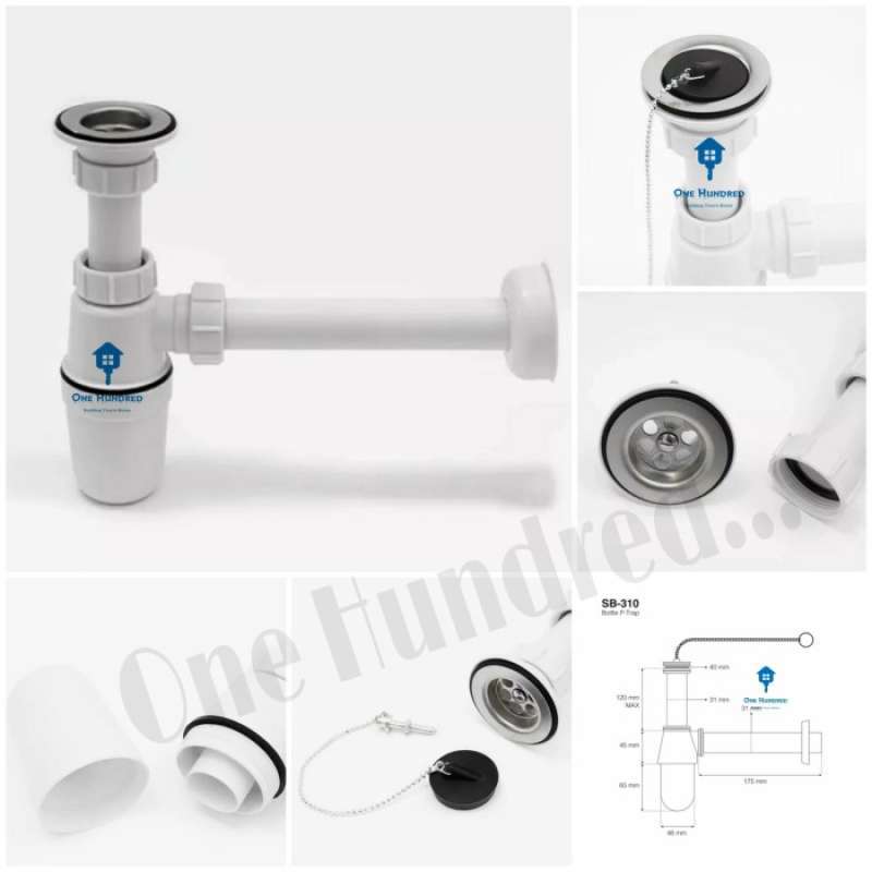 Promo Sifon atau Afur pembuangan wastafel cuci tangan Diskon 5% di ...