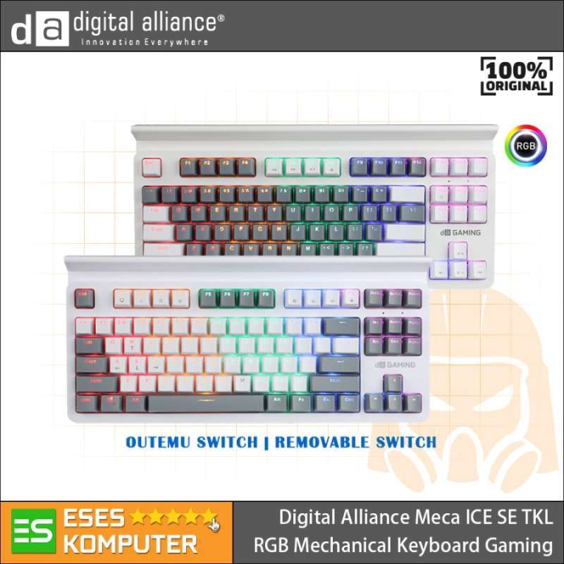 Jual Keyboard DA Digital Alliance Meca Fighter ICE SE TKL RGB | Gaming ...