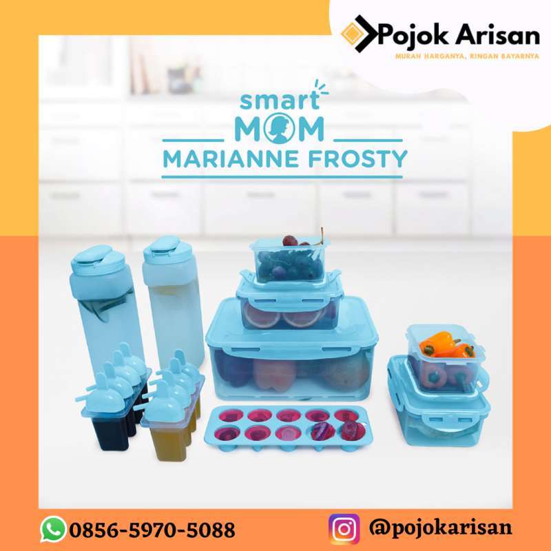 Jual Wadah penyimpanan makanan - botol air hingga cetakan es di Seller ...