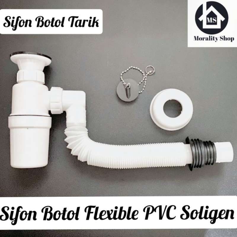 Promo Sifon Botol Tarik Soligen - Sifon Afur Stainer Flexible wastafel ...