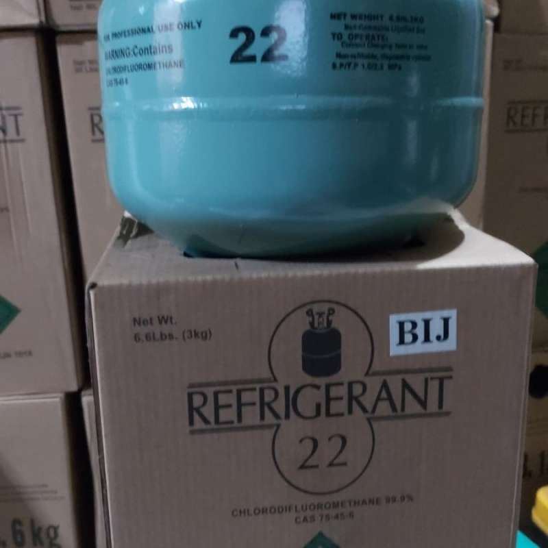 Promo FREON R22 / REFRIGERANT R22 3 KG TABUNG KECIL Diskon 50% di ...