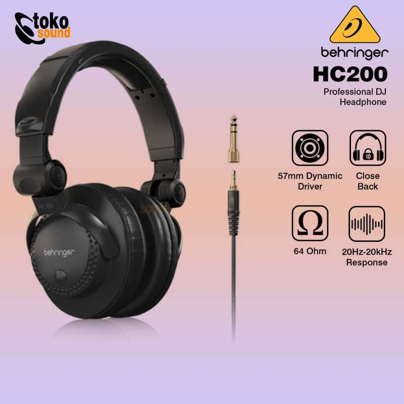 Jual Behringer Hc200 Hc 200 - Professional Dj Headphones Di Seller ...