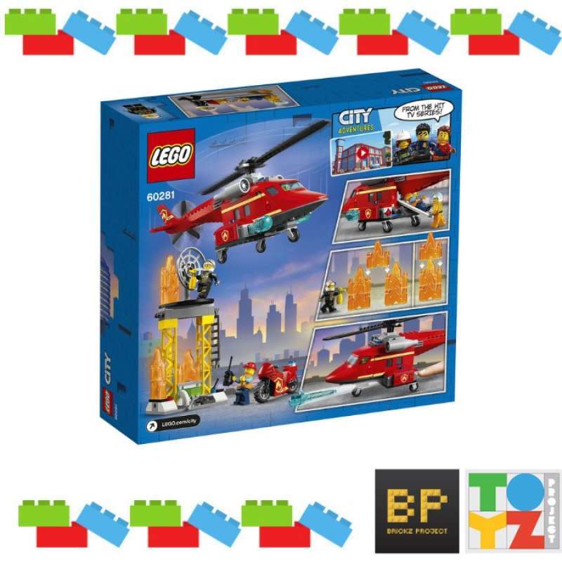 Jual Lego 60281 City Fire Rescue Helicopter Di Seller Regans Store ...