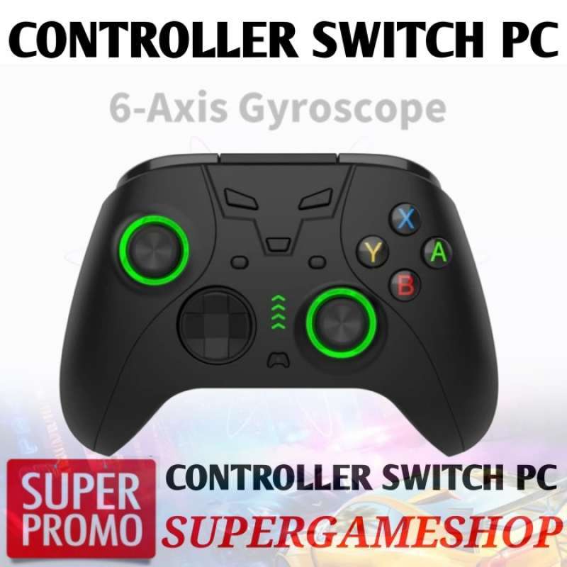 Promo Switch Wireless Controller PC Switch Gamepad Wireless Controller ...