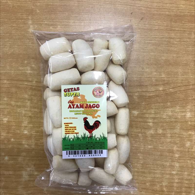 Jual Getas krupuk khas Bangka cap ayam jago berat 100 gr di Seller LCK ...