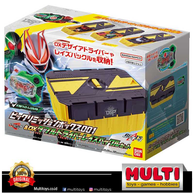 Jual KAMEN RIDER GEATS DX BIKKURI MISSION BOX & DOUBLE DRIVER 83331 di ...