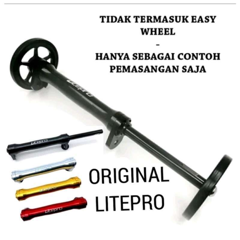 Jual Litepro Ekstender Extender Easy Wheel Rod Rood Retracable Adaptor ...