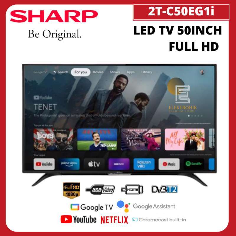 Jual Sharp Led Tv 50inch 2t-c50eg1i Full Hd/led Sharp 50eg1i Di Seller ...