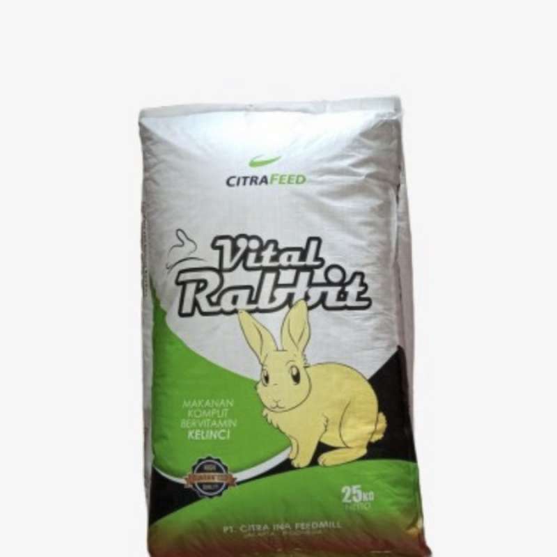 Promo Pakan Kelinci Vital Rabbit 25 KG Diskon 33% di Seller Gerfield ...