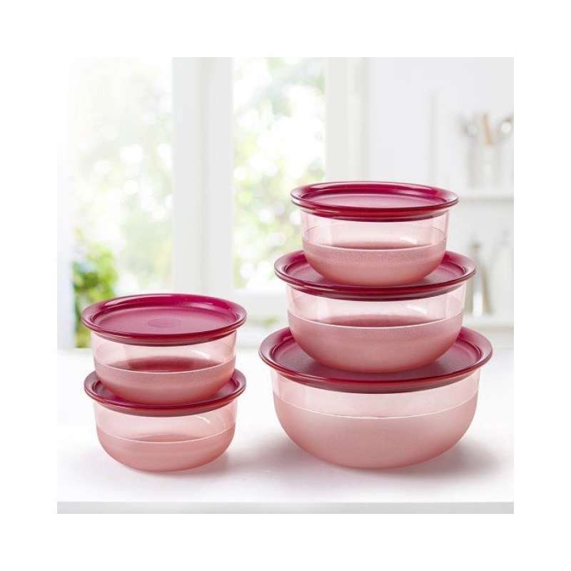 Jual Tupperware Luxury Table Collection Set Mangkok Set Saji Gift Box ...