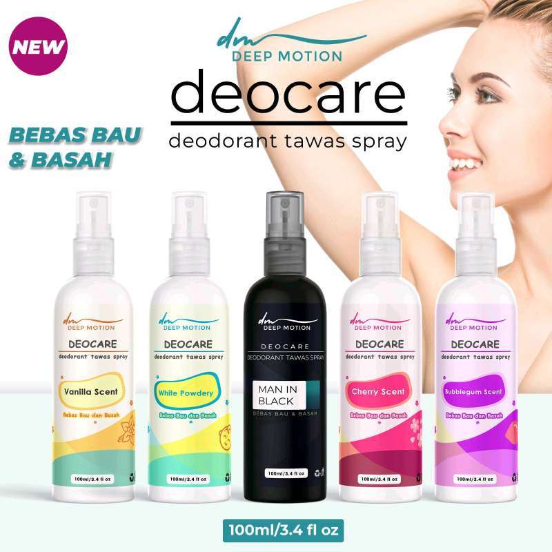 Jual Deodoran Tawas Spray 100ml Doecare Natural Non Alkohol Bebas Bau ...