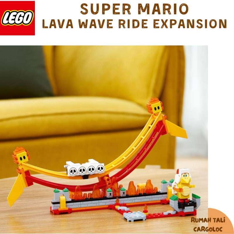 Jual LEGO SUPER MARIO LAVA WAVE RIDE EXPANSION Bricks di Seller Main ...