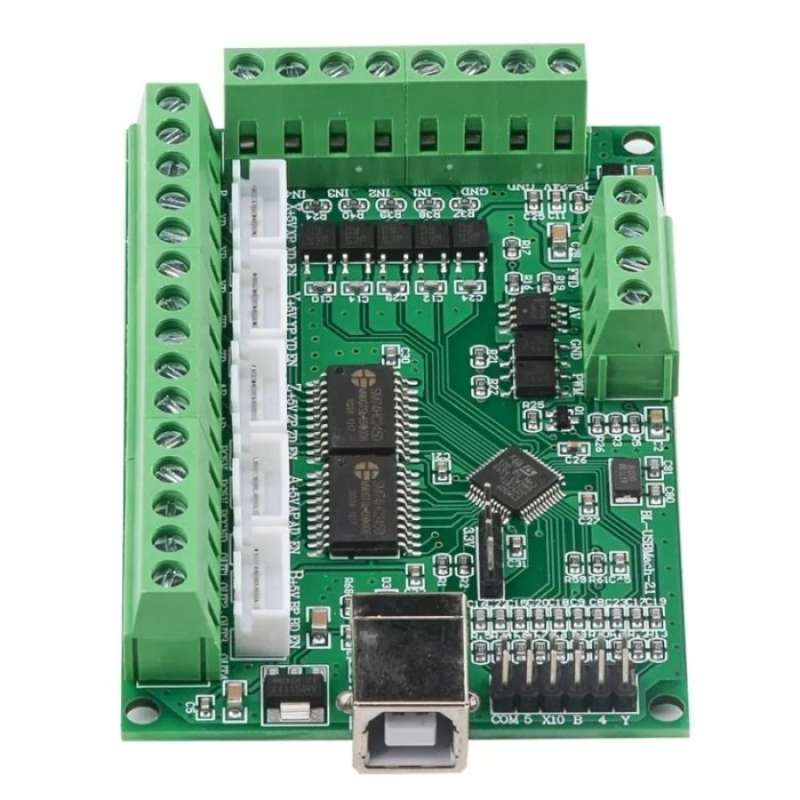 Jual Mach3 V2.1 Motion Control Card Board Usb Cnc 5 Axis Motherboard 12 ...