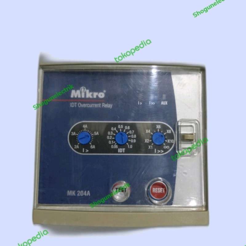 Jual Earth Fault Relay Mikro Mk202a-240a Idt Overcurrent Relay Di ...