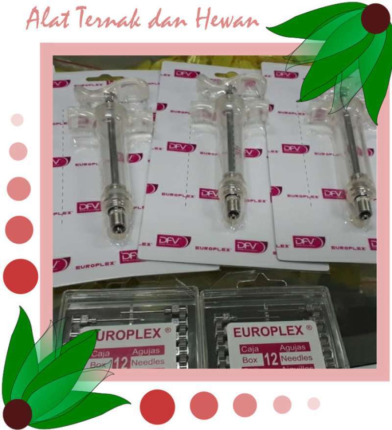 Jual Spuit Europlex Berbagai Ukuran 10ml, 20ml, 30ml Dan 50 Ml Di ...