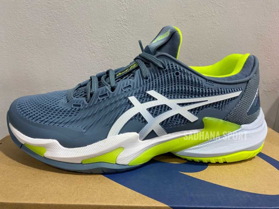 Jual Sepatu Tenis ASICS COURT FF 3 Steel Blue/White di Seller SADHANA ...