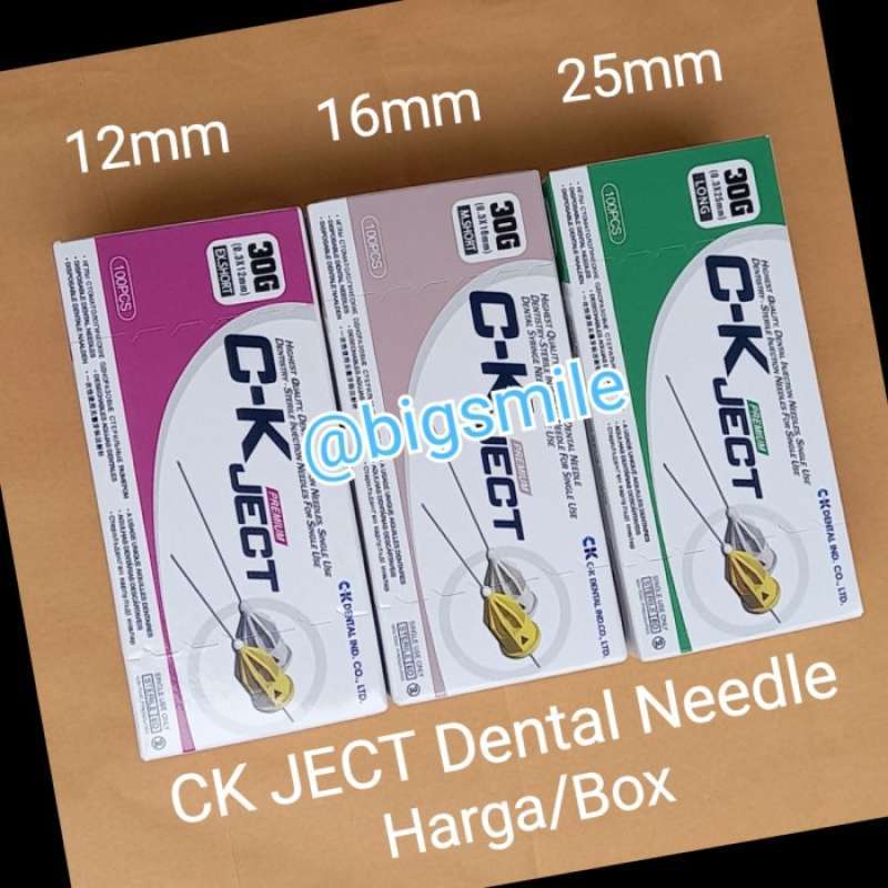 Jual Ck Ject Dental Needle Jarum Citoject Ck Ject 30g Di Seller Nur Nur ...
