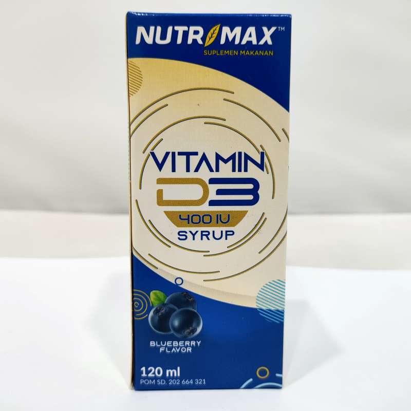 Jual Nutrimax Vitamin D3 400 IU Syrup - 120 ml di Seller theicon1898 - Kamal Muara, Kota Jakarta ...