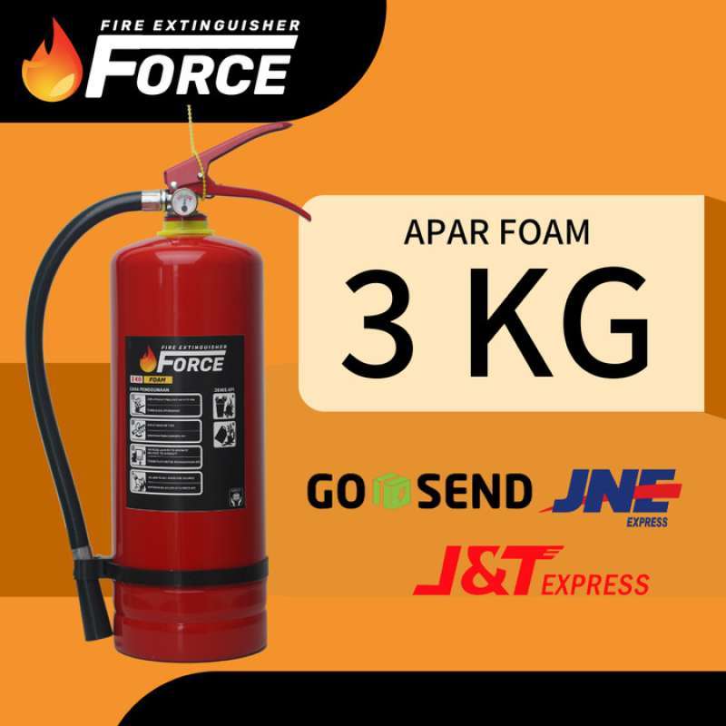 Promo Apar 3 Kg Foam - Alat Pemadam Api Ringan - Fire Extinguisher ...