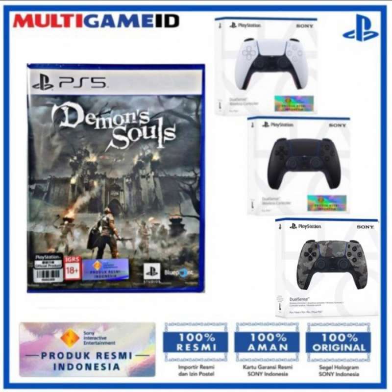 Promo PS5 Demon's Souls + Dualsense PS5 Warranty Diskon 23% di Seller ...