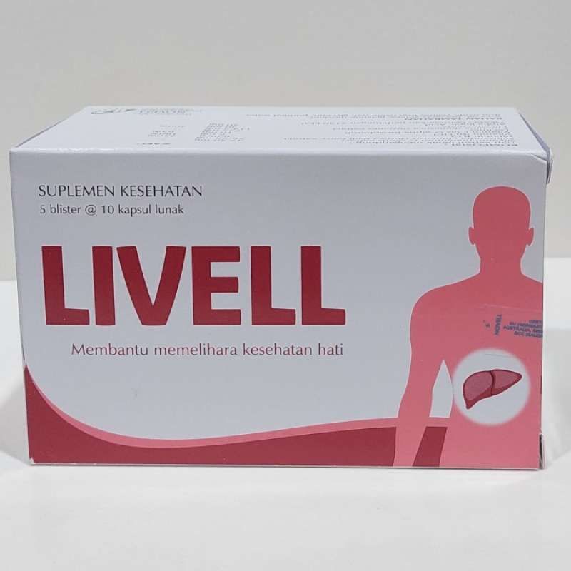 Jual Livell Vitamin Hati Box 50 Kapsul Suplemen Makanan Di Seller Nur ...
