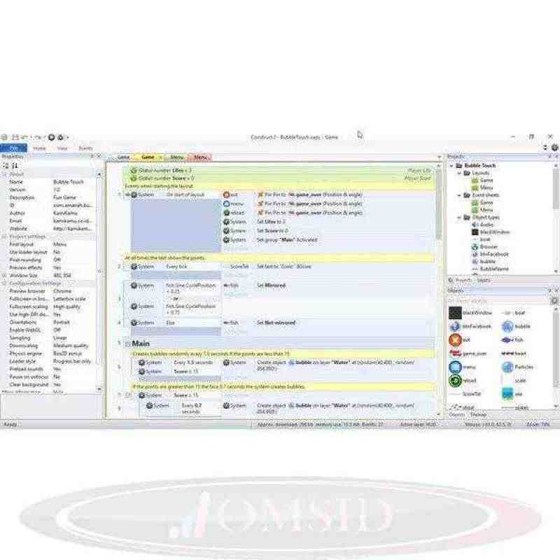 Jual Decst01 - Tutorial Construct 2 & Source Code Game Bubble Touch Di ...