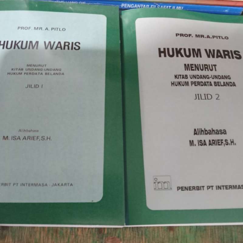 Promo HUKUM WARIS BUKU 1 DAN 2 BY MR PITLO Diskon 23% di Seller Bane Store - Pondok Bambu, Kota ...