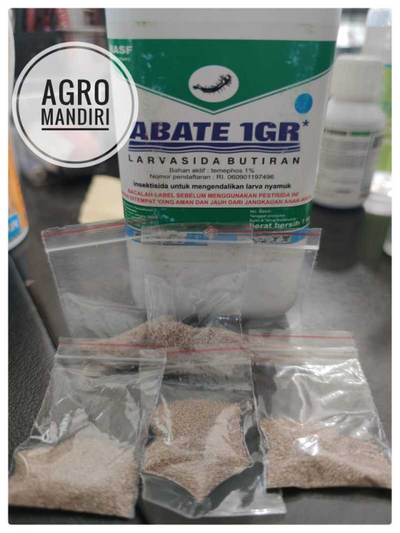 Jual Abate 1GR 1 gram Untuk Membasmi Larva dan Jentik Nyamuk Repack di ...