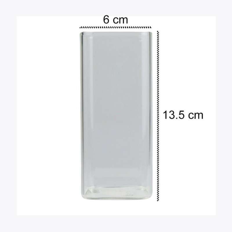 Promo One Two Cups Gelas Minuman Borosilicate Glass - Kt006 - 370ml Diskon 14% Di Seller One Two ...