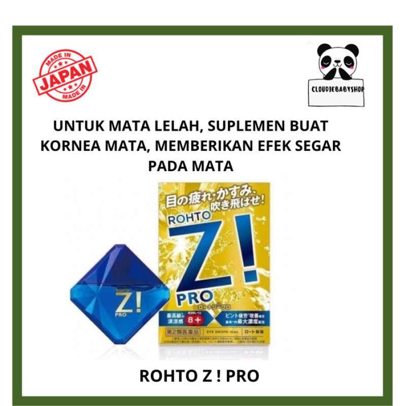 Promo Rohto Z Pro Eyedrop 12 ml Diskon 33% di Seller Anes Medika Center - Tugu Selatan, Kota ...