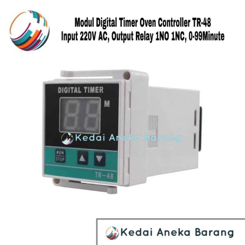 Jual Modul Digital Timer Oven Controller Tr-48 Tr48 220v Ac Output ...
