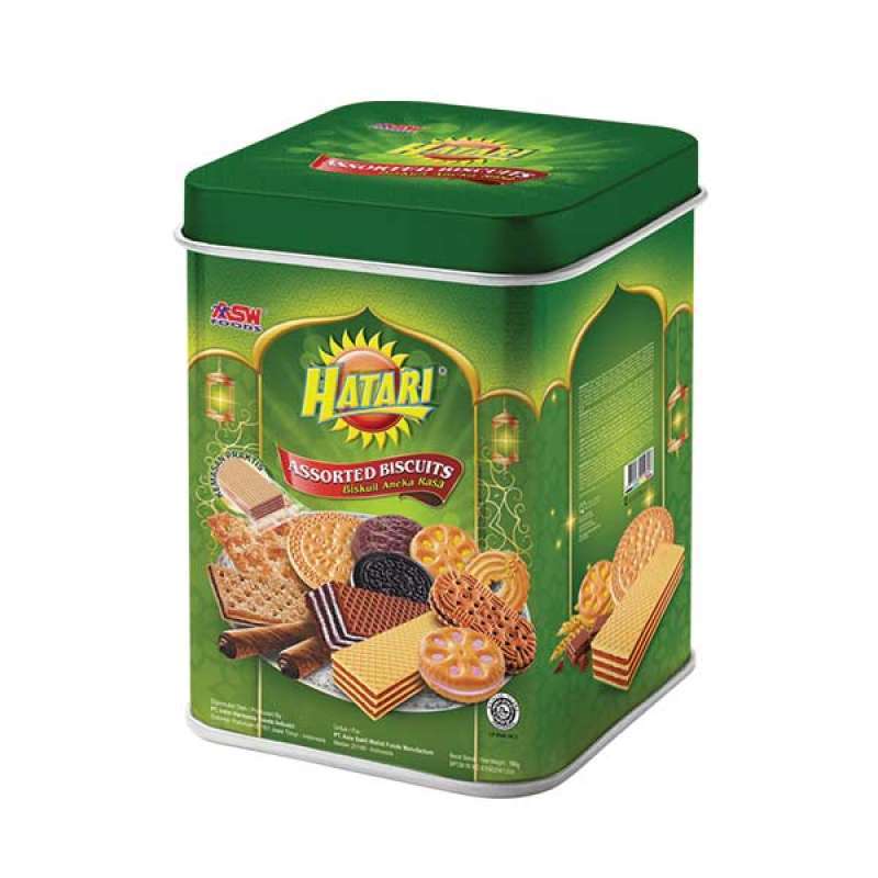 Jual HATARI ASSORTED BISCUIT TIN SEASONAL 750 GR di Seller Hypermart ...
