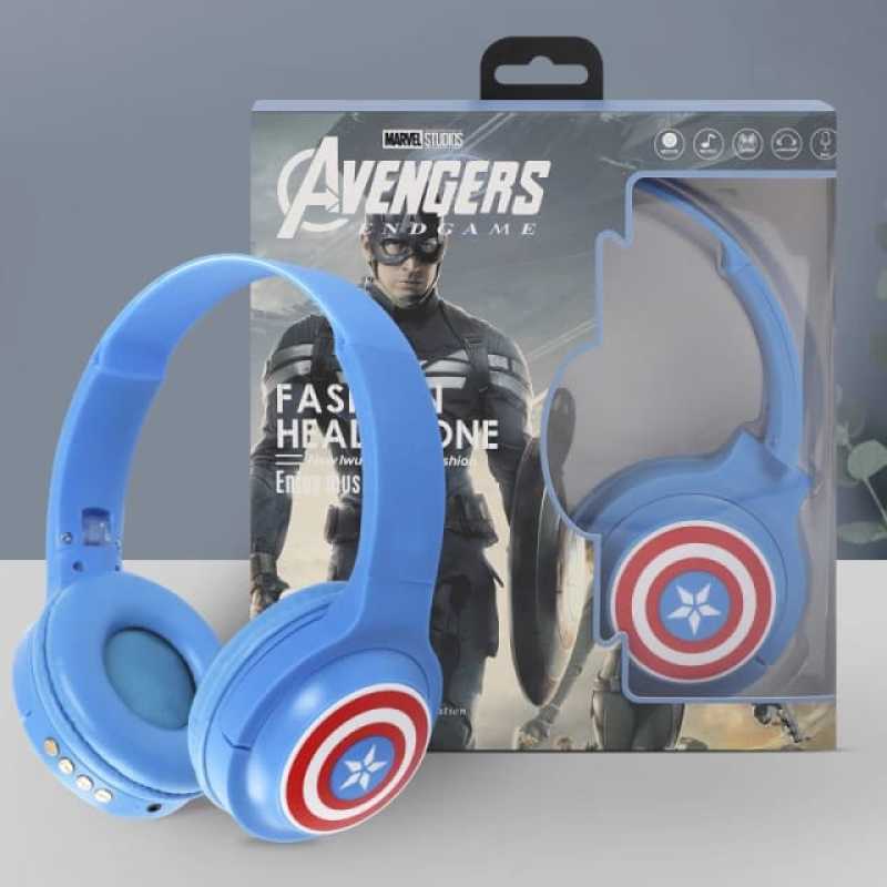 Jual Headphone Avengers Spiderman Iron Man Captain America Headset ...