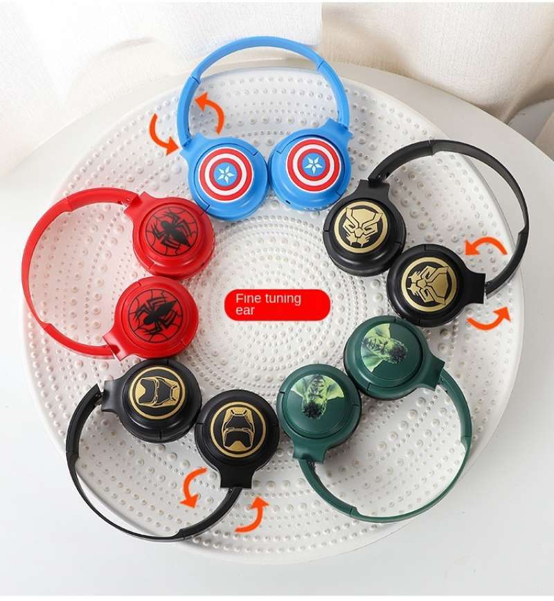 Jual Headphone Avengers Spiderman Iron Man Captain America Headset ...