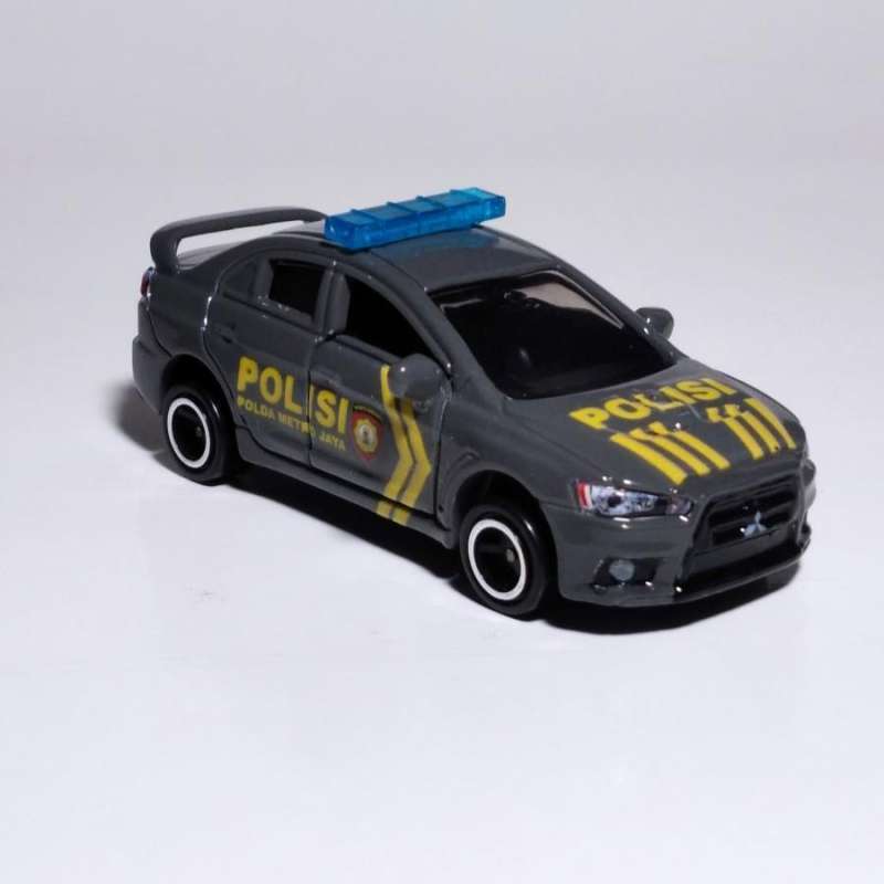 Jual Diecast Tomica Mitsubishi Lancer Ex Custom Polisi Indonesia ...